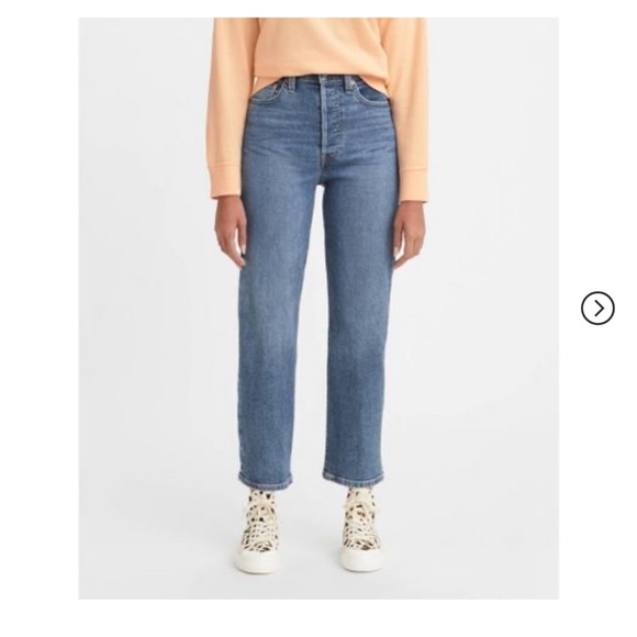 Levi's | Jeans | Levis Womens Ultrahigh Rise Ribcage Straight Jeans | Poshmark